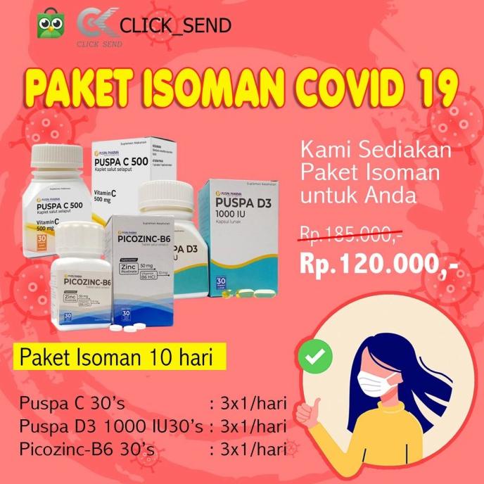 Jual Paket Isoman - Paket Sehat - Vit C 500 - Vit D3 1000 IU - Zinc B6 ... Jual Paket Isoman - Paket Sehat - Vit C 500 - Vit D3 1000 IU - Zinc B6 ...