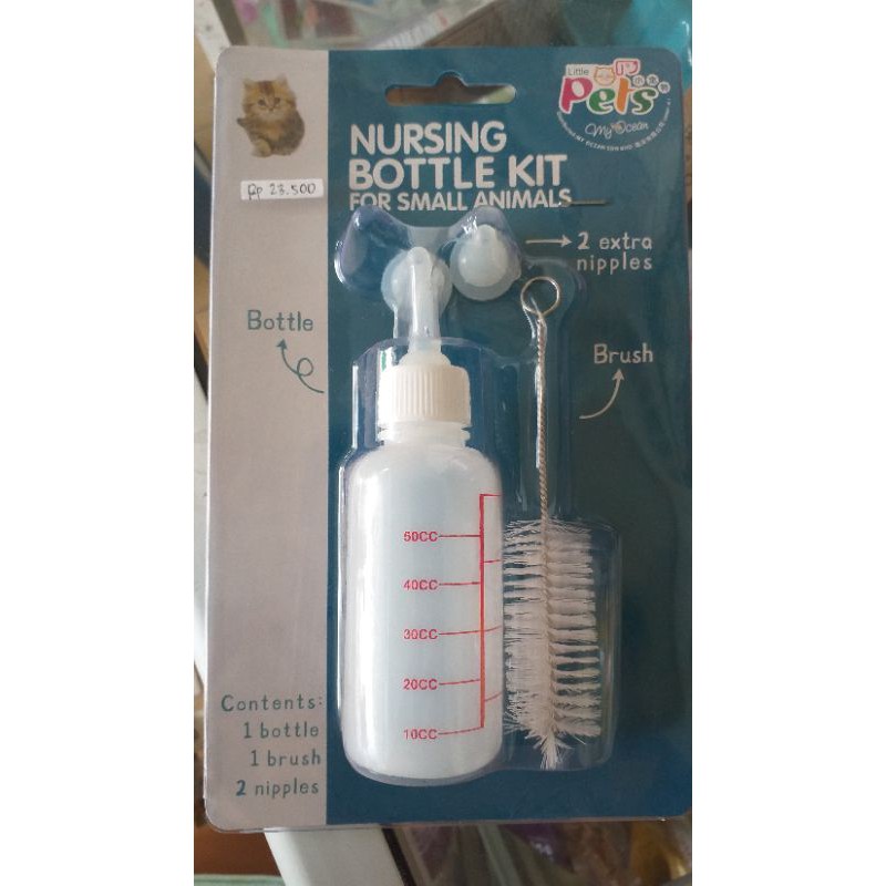 Jual Little Pets - Nursing Bottle Kit for small animals botol dot susu ...