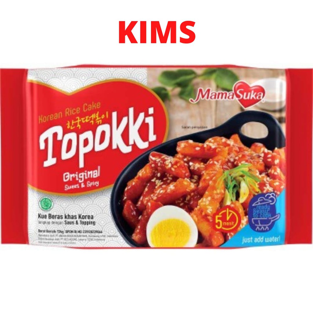 Jual Topokki / Tteobokki / Toppoki MamaSuka Original / Hot Spicy ...