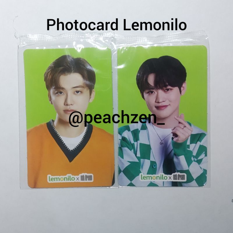 Jual OFFICIAL Photocard/ PC Lemonilo x NCT Dream | Shopee Indonesia