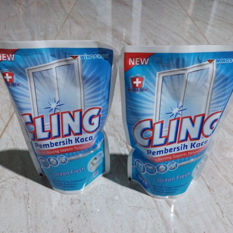 Jual cling pembersih kaca 425ml | Shopee Indonesia
