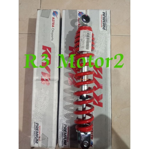 Jual SHOCKBREAKER KAYABA/KYB PREMIUM KYOS-51120 (Merah) belakang untuk motor matic all mio / mio ...