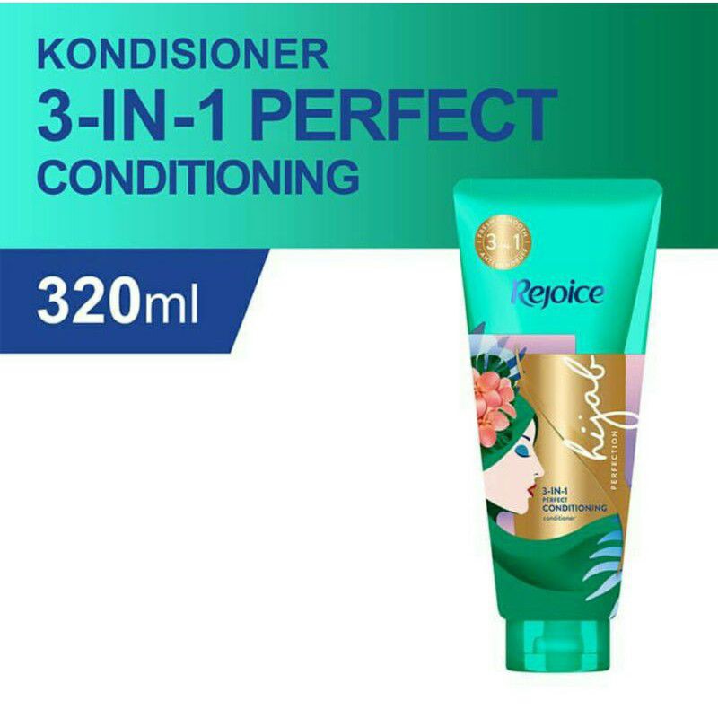 Jual REJOICE 3-IN-1 PERFECT CONDITIONING / KONDISIONER REJOICE 320ML ...
