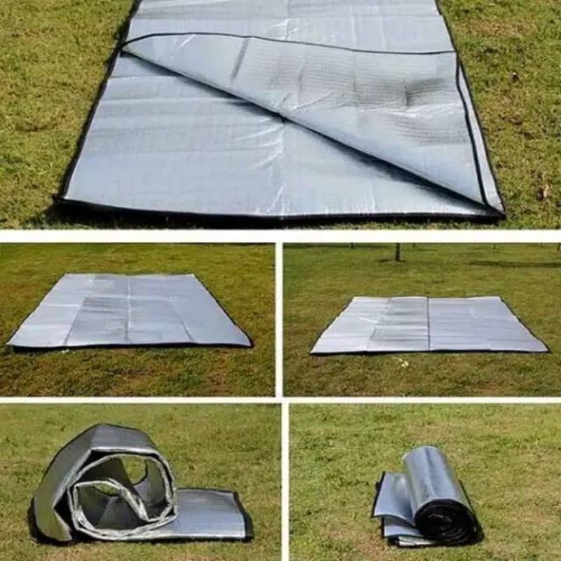 Jual MATRAS CAMPING ALUMINIUM FOIL 200x200 ALAS TENDA, CAMPING, TAMASYA ...