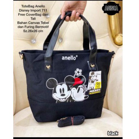 Jual Totebag Anello Mickey Mouse | Shopee Indonesia