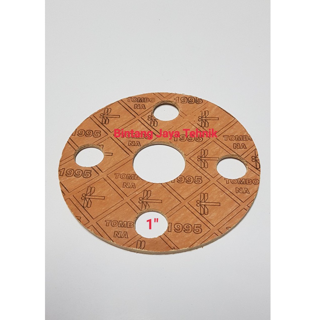 Jual TOMBO 1995 GASKET FLANGE 1" JIS10K / PACKING FLANGE 1" JIS10K TOMBO 1995 3MM | Shopee Indonesia