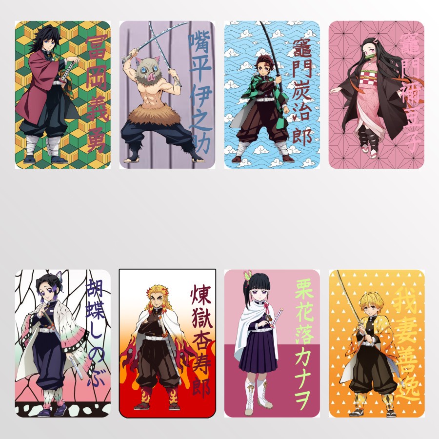 Jual Photocard Foto Anime Kimetsu No Yaiba Indonesia|Shopee Indonesia