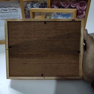 Jual PIGORA 3D kayu jati belanda / pigora rustic / pigora akrilik ...