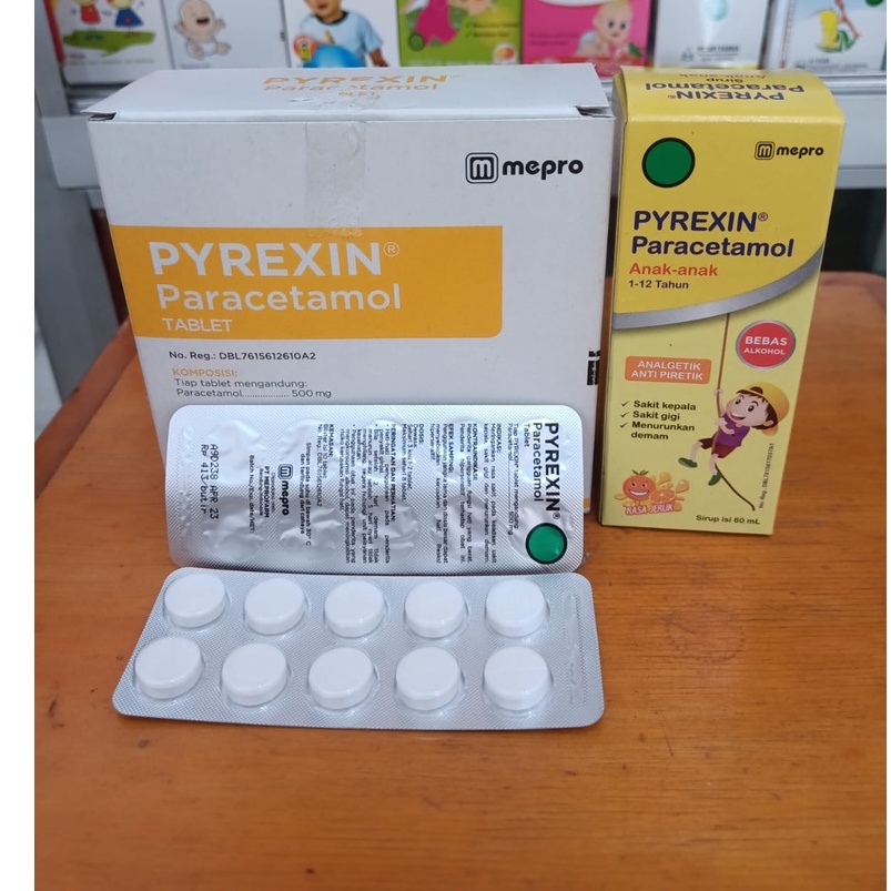 Jual Pyrexin Tabler Per Box Mepro | Shopee Indonesia