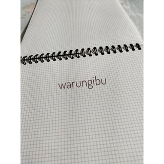 Jual Write Draw Scrap 3mm Grid Spiral Notebook Pad Buku Tulis Gambar ...