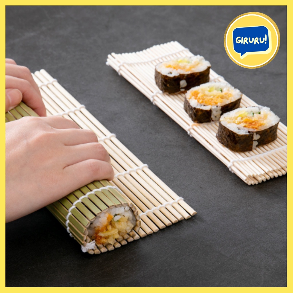 Jual Gulungan Sushi Bamboo / Penggulung Sushi / Tikar Bamboo Sushi ...