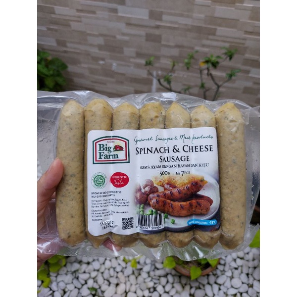 Jual Sosis BIG FARM Spinach & Cheese | Shopee Indonesia