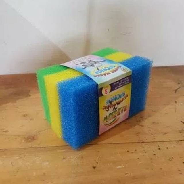 Jual Spoon/busa/sikat kasar rainbow isi 3 pcs | Shopee Indonesia