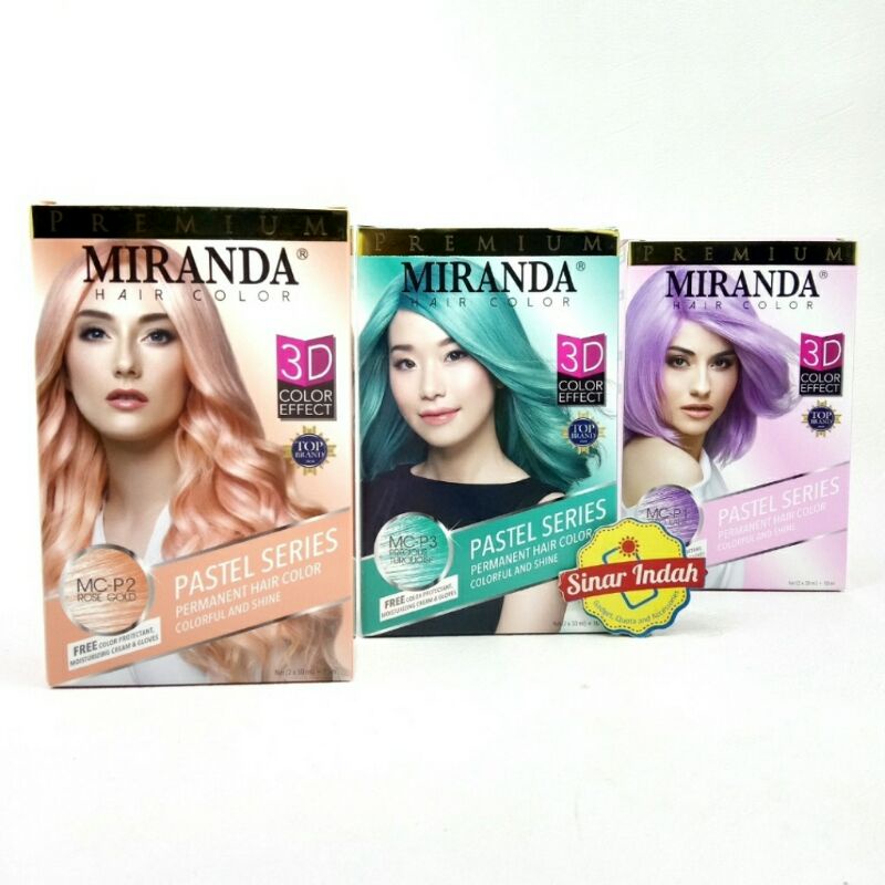 Jual Miranda Hair Color Pastel Series | Shopee Indonesia