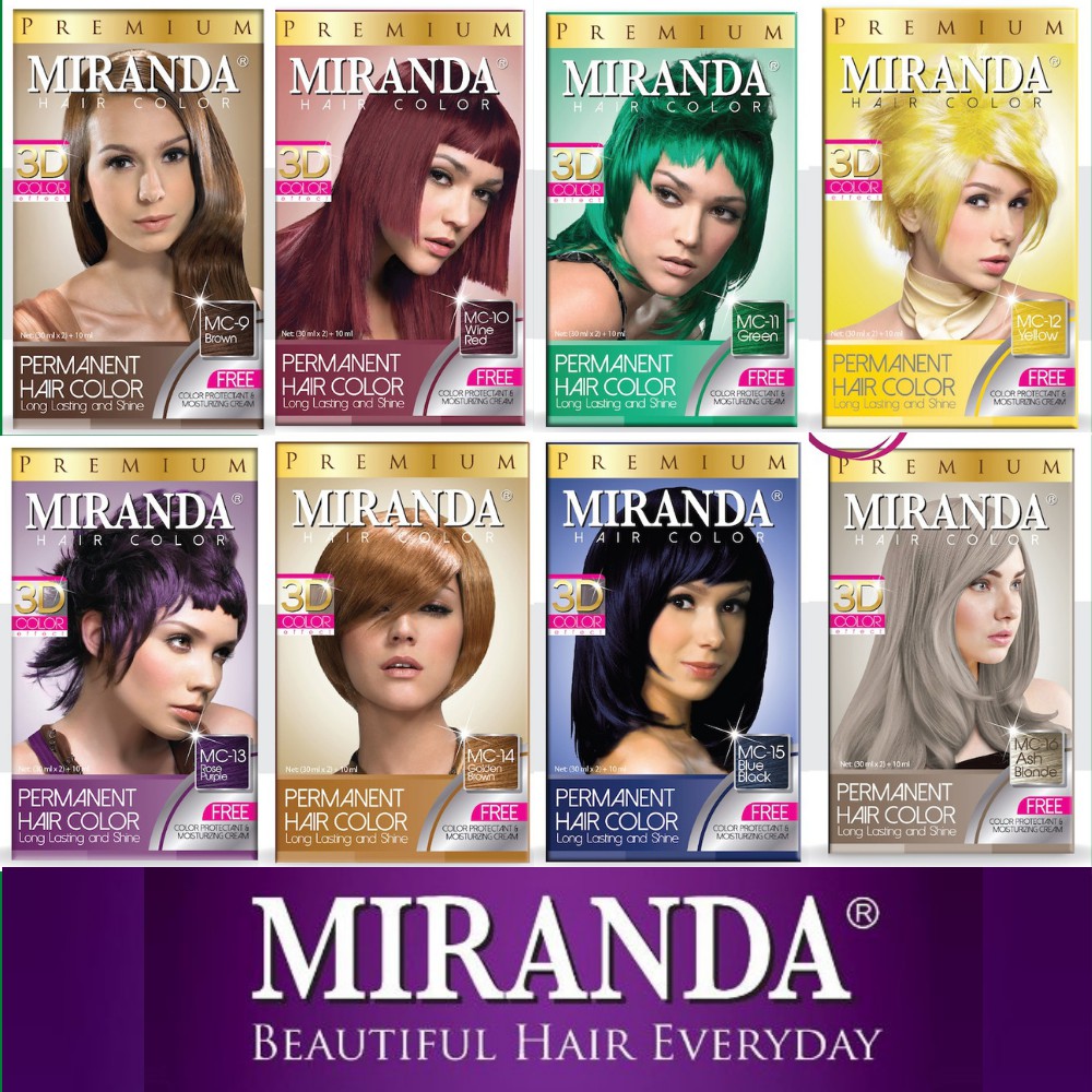 Jual MIRANDA Hair Color Semua Variant | Shopee Indonesia