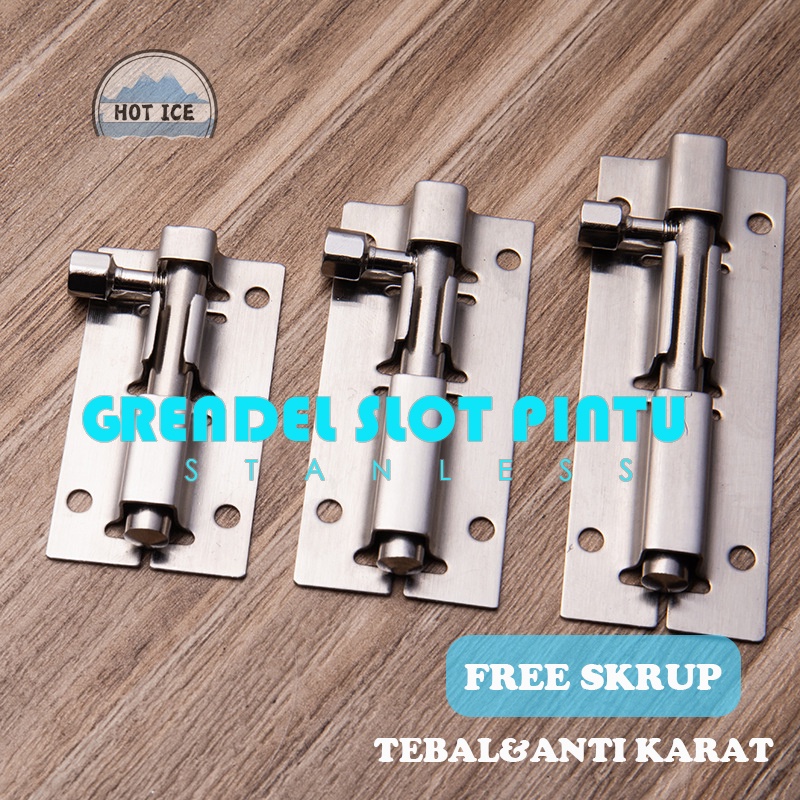 Jual Grendel Pintu Grendel Jendela Stainless Asli Tebal Indonesia ...