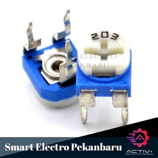 Jual ORIGINAL TRIMPOT 203 20K OHM POTENSIO METER Trimmer Variable ...