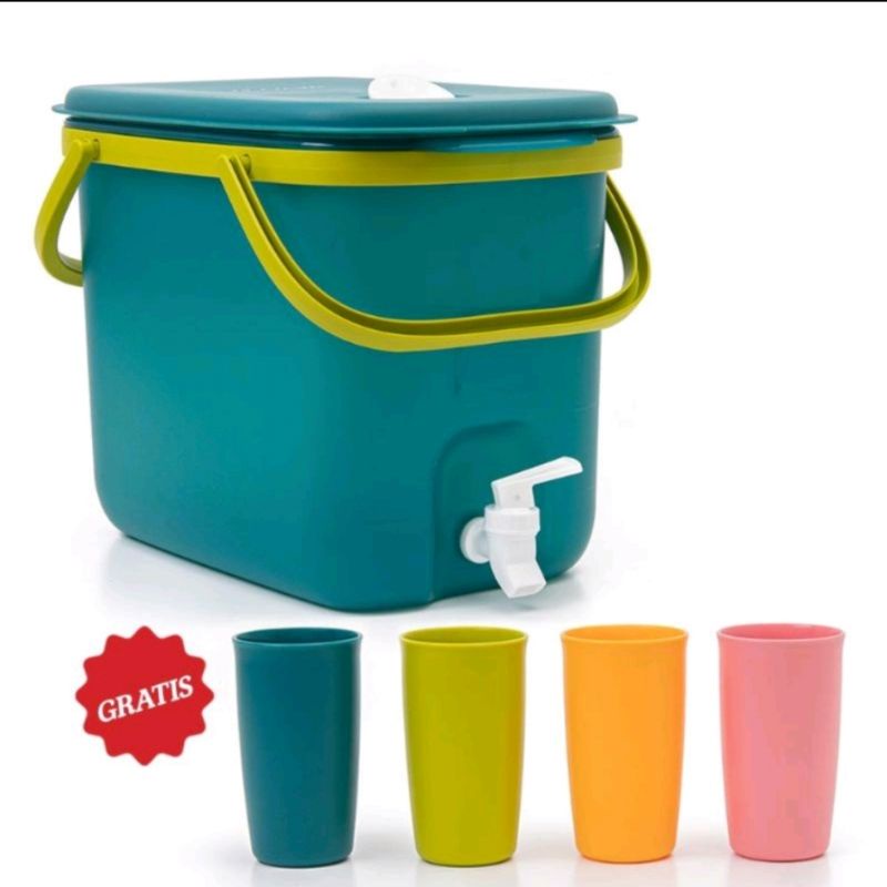 Jual modular water dispenser tupperware 10 liter | Shopee Indonesia