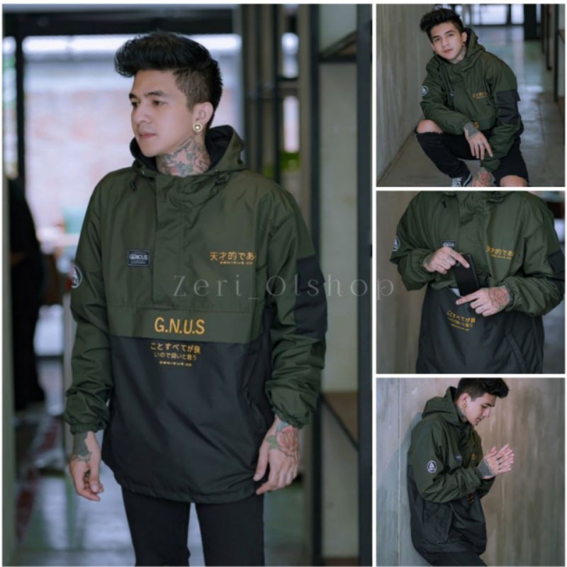 Jual JAKET COUGLE GENIUS ORIGINAL // COUGLE ARMY HITAM | Shopee Indonesia