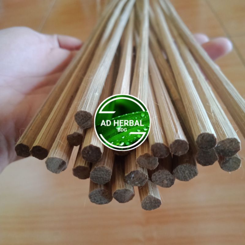 Jual Stik Bambu Lidi Original P 75 Cm L 0,5 Cm Isi 15 Pcs | Shopee ...