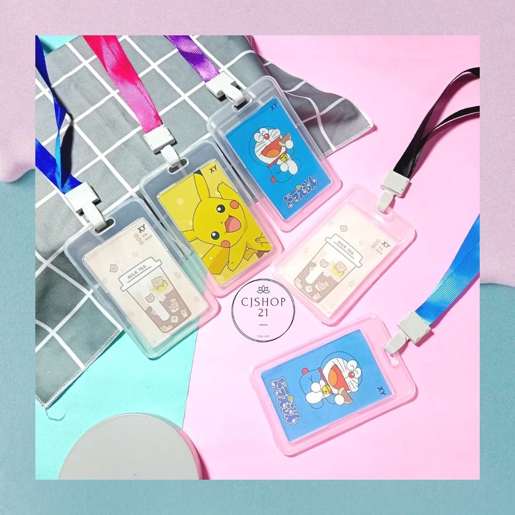 Jual ID Card Transparant Putih ID Card Transparant ID Card Karakter