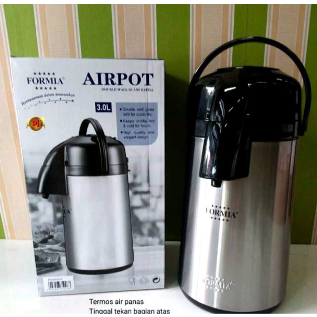 Jual Termos pencet body stainlis Ukuran 3 liter | termos Ukuran Besar ...