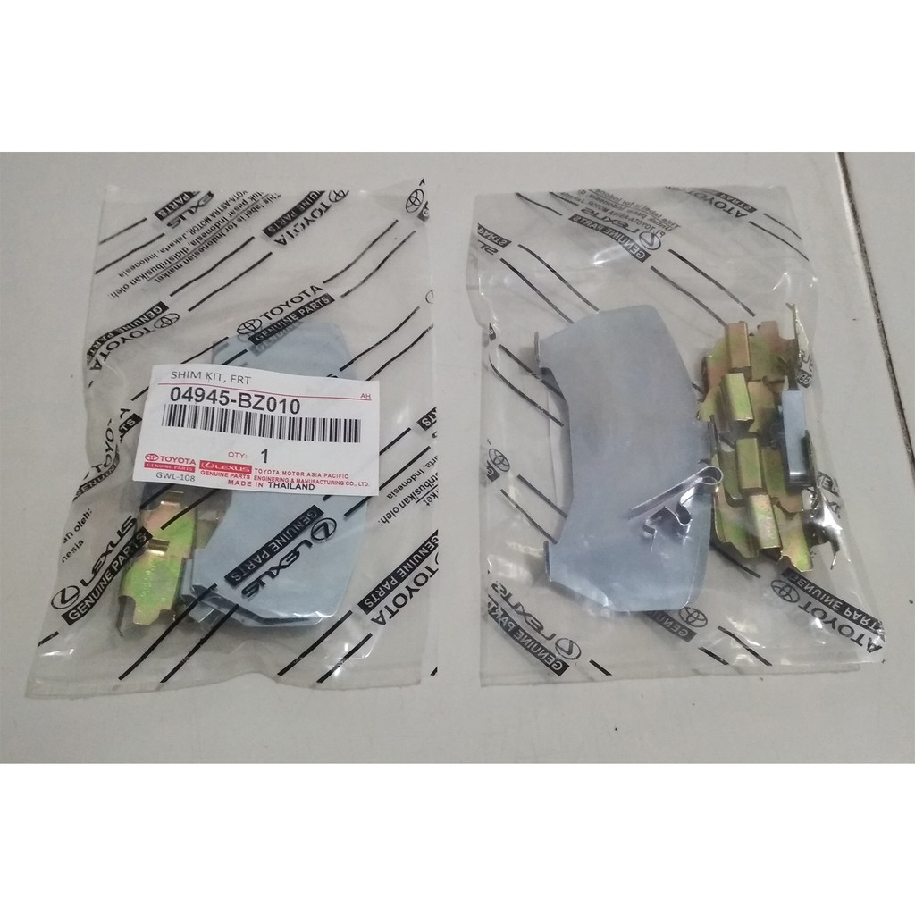 BRAKE PAD SPRING PLAT BRAKE PAD AVANZA XENIA | Shopee Indonesia
