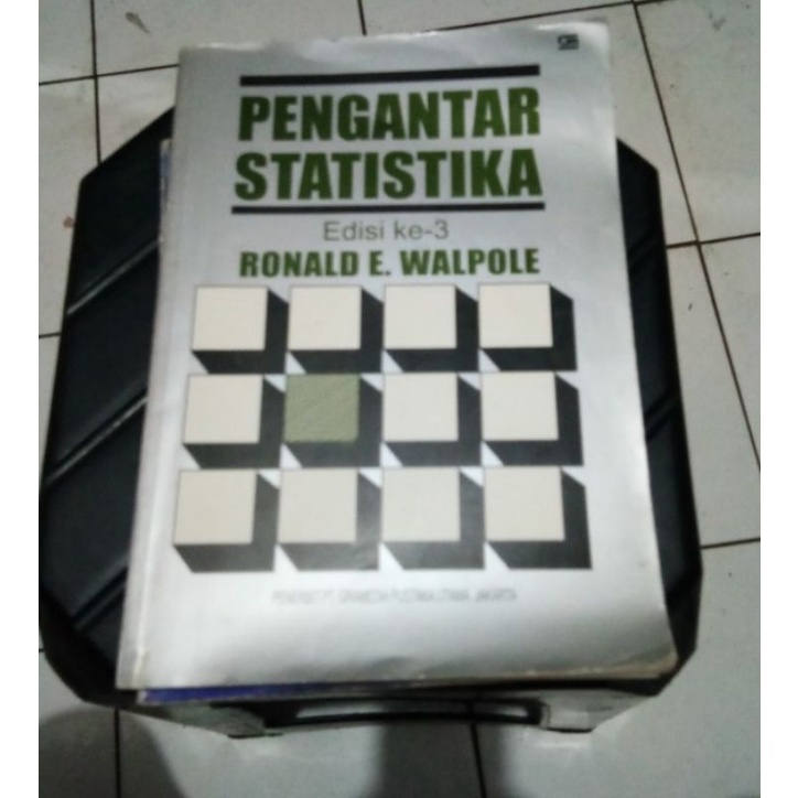 Jual pengantar statistika walpole edisi 3 | Shopee Indonesia Jual pengantar statistika walpole edisi 3 | Shopee Indonesia