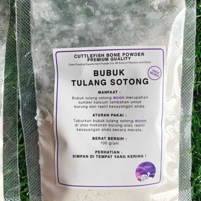 Jual Reptil-Vitamin-Obat- Moon Cuttlebone Fish Powder 100 Gram ...