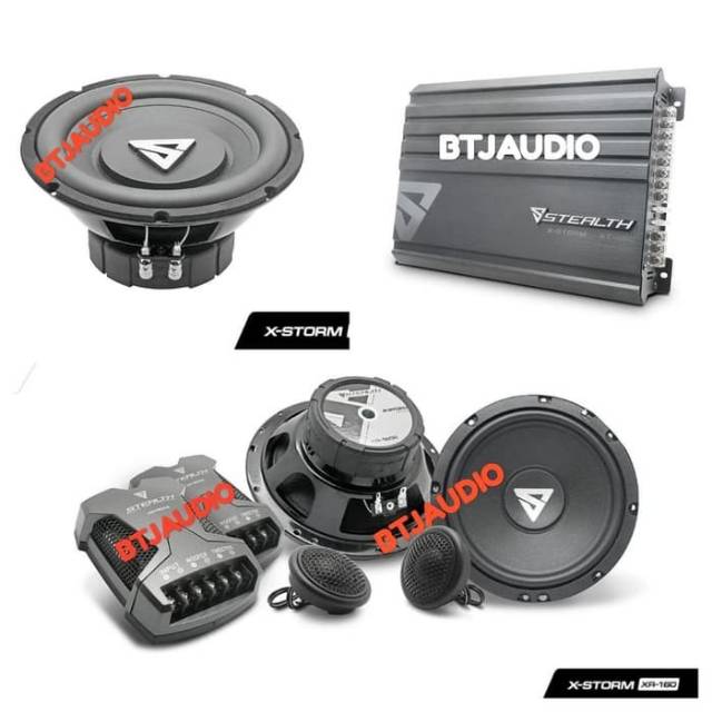 Jual PAKET AUDIO MOBIL SQ SQL STEALTH XR Series by FLUX | Shopee Indonesia