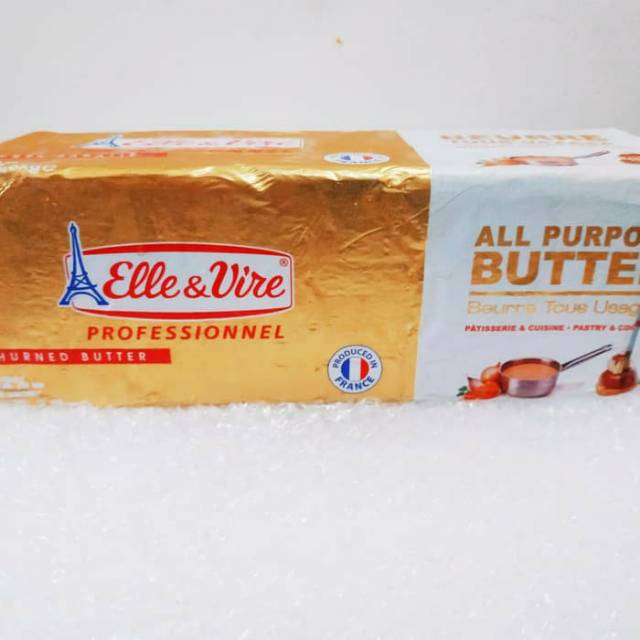 Jual Elle & vire butter 2,5 kg unsalted all purpose | Shopee Indonesia