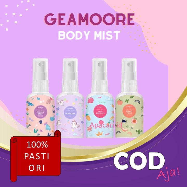 Jual Geamoore Body Mist 30ml 100 Original BPOM | Shopee Indonesia