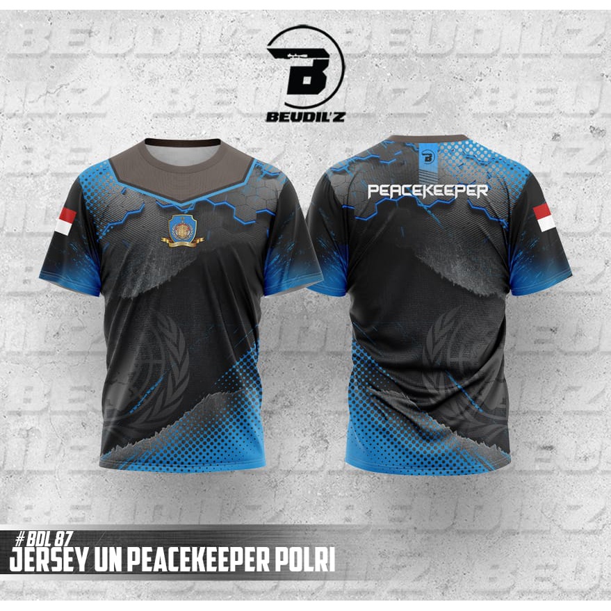 Jual Kaos jersey UN feackeeper bisa untuk daleman seragam polisi\kaos ...
