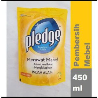 Jual pledge furniture polish lemon refill 450ml Indonesia|Shopee Indonesia