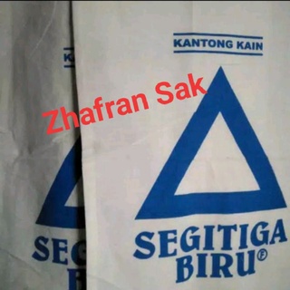 Jual Karung Gandum/Kantong Gandum Segitiga Biru/Karung Kandi | Shopee ...