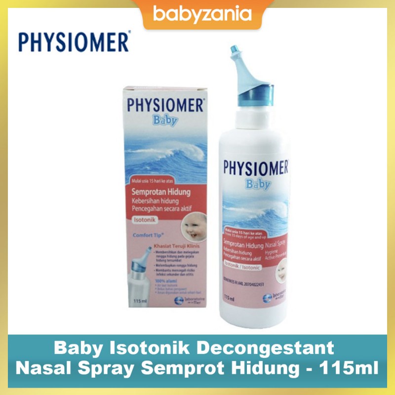 Jual Physiomer Baby Isotonik Nasal Hygiene Semprot Hidung Bayi - 115 ml ...