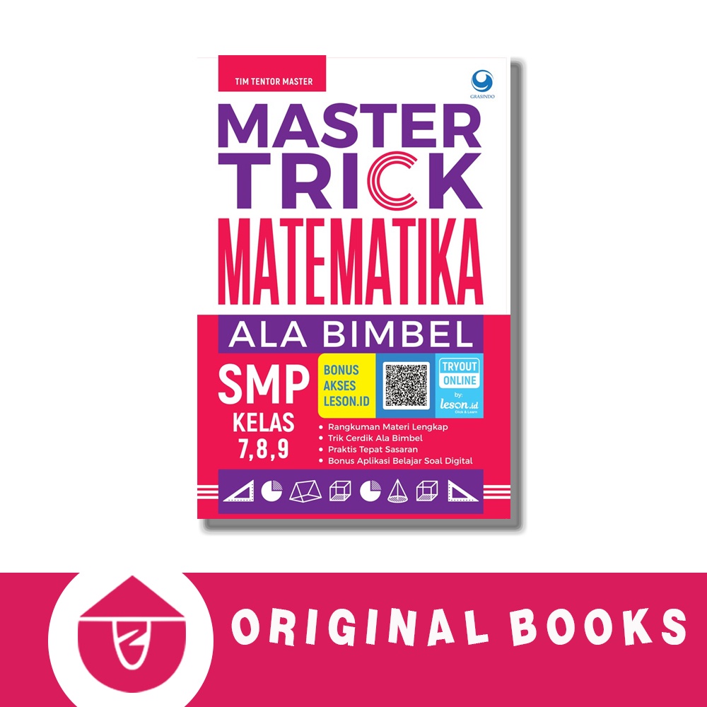 Jual Buku Master Trick Ala Bimbel Matematika SMP Kelas 7,8,9 | Shopee ...
