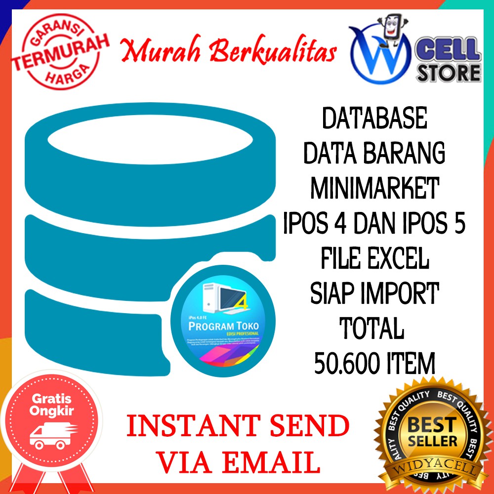Jual ITEM DATABASE / DATA BARANG / DATA BASE PRODUK MINIMARKET INDONESIA INCLUDE BARCODE SIAP ...