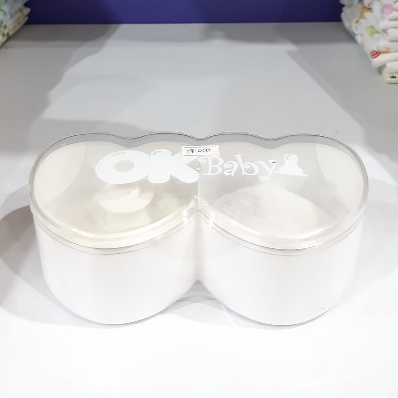 Jual Ok Baby Powder Case Double | Tempat Bedak Bayi | Shopee Indonesia
