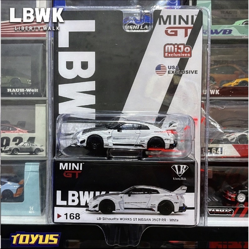 Jual MGT - LB SILHOUETTE GT NISSAN 35GTRR WHITE BLISTER | Shopee Indonesia