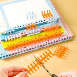 Jual DIY Ring Binding Binder Loose Leaf 30 lubang Spiral Bahan Plastik ...