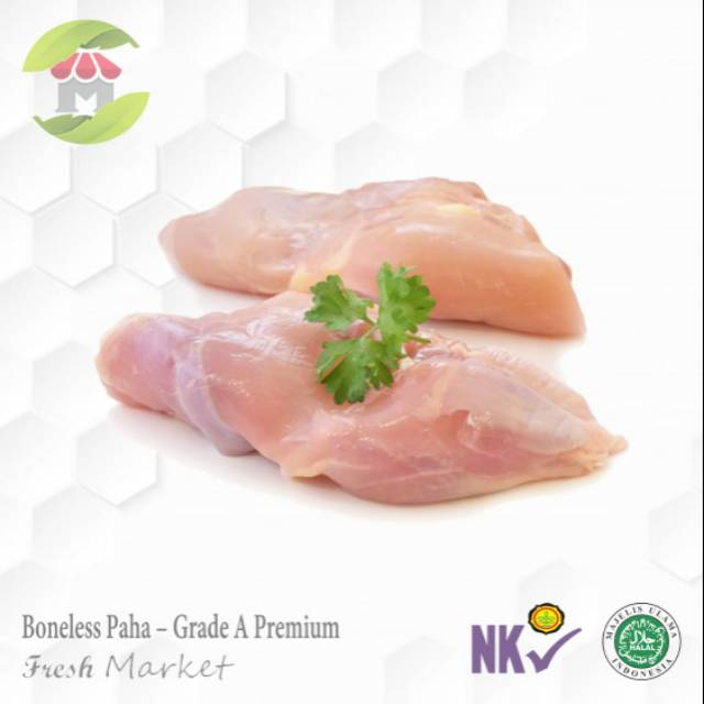 Boneless paha ayam fillet paha ayam potong 1kg filet paha ayam | Shopee ...