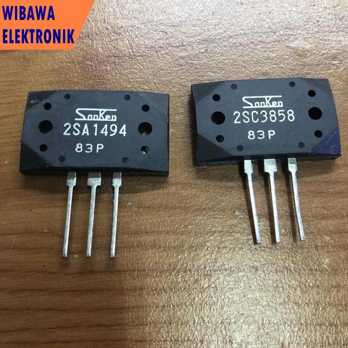 Jual SANKEN 2SA1494-2SC3858 asli wbwele88 Segera Dapatkan | Shopee Indonesia