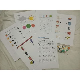 Jual WORKSHEET PAUD/ WORKSHEET PRESCHOOL / WORKSHEET BELAJAR / LEMBAR ...