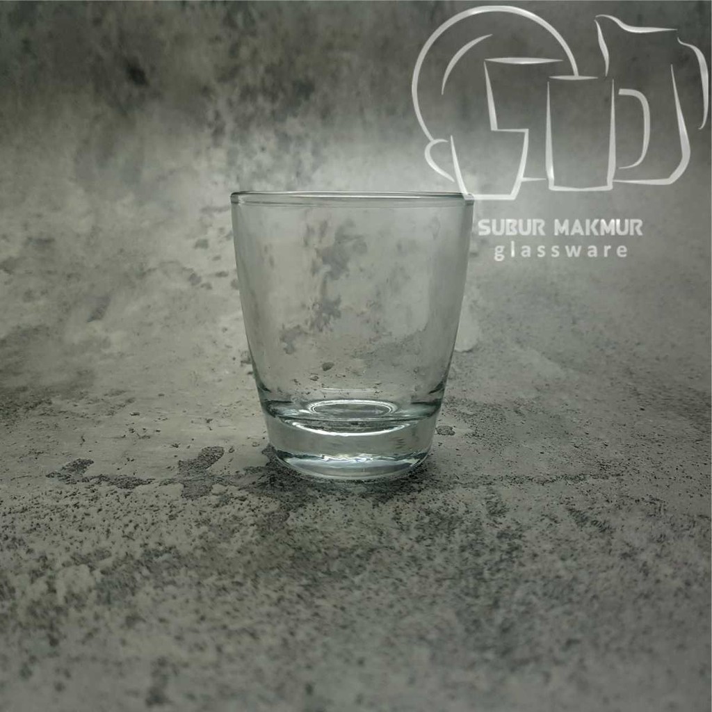 Jual [6 Pcs] Gelas Sloki (PHT-3) Kedaung. Shots / Whisky / Soju / Souce ...