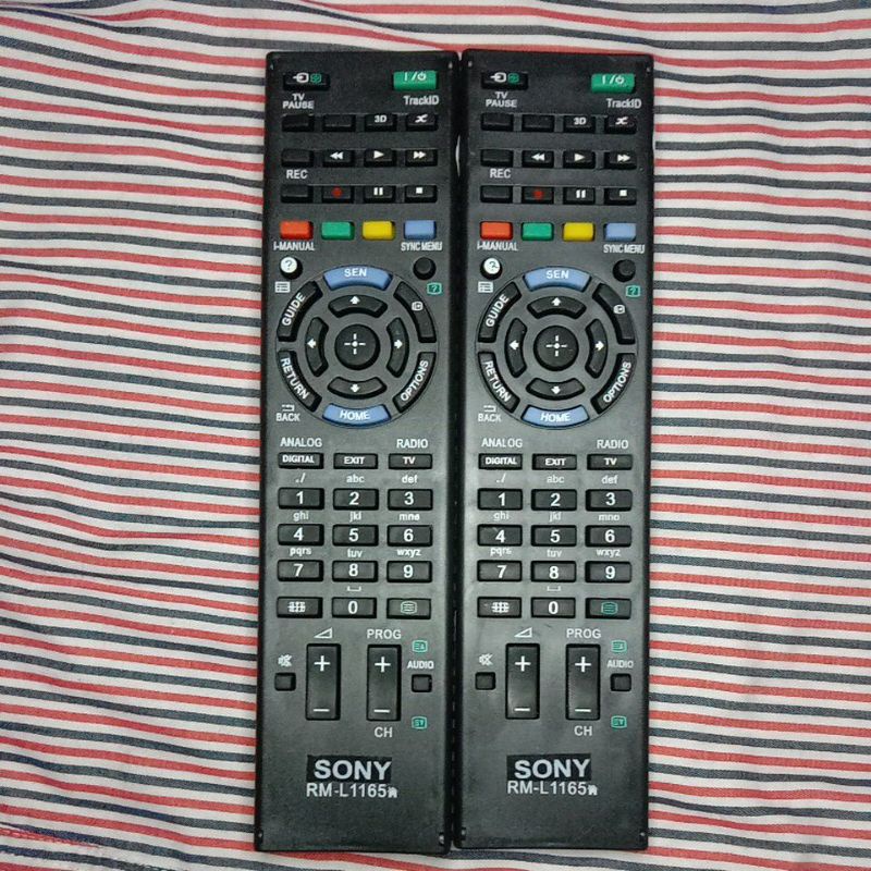 Jual Remote Tv Sony Bravia Lcd Led Smart Tv Rm L1165 Shopee Indonesia