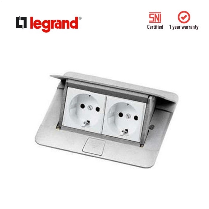 Jual Legrand Pop Up Stop Kontak Lantai - 4 Modul Matt Aluminium (054012 ...
