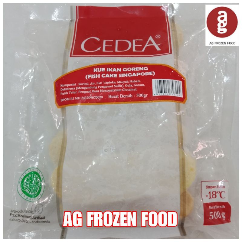 Jual Cedea Fish Cake 500grm | Shopee Indonesia