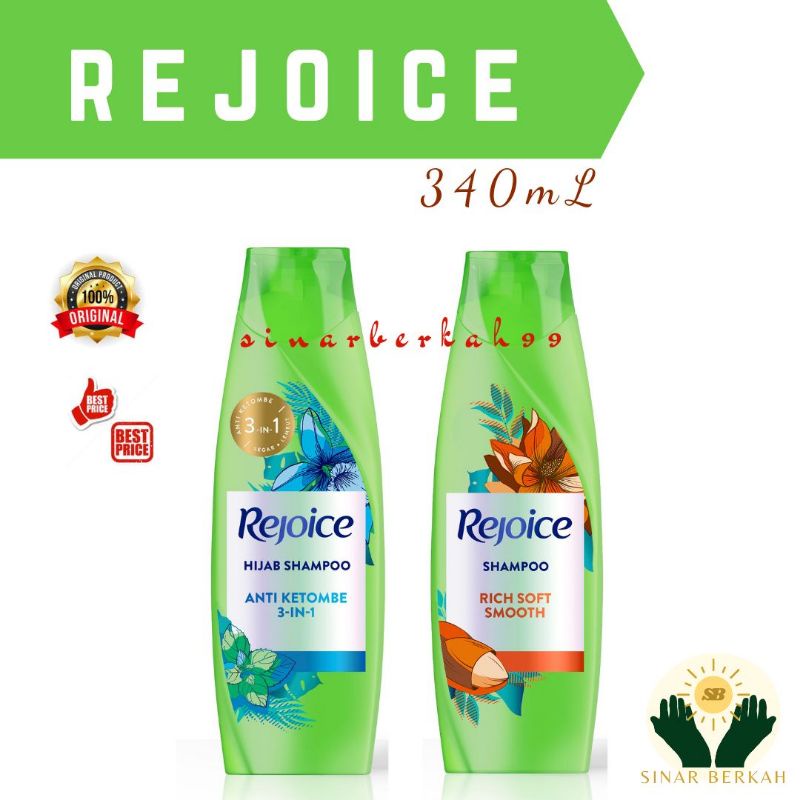 Jual Rejoice Shampoo 340 ML Kemasan Besar Indonesia|Shopee Indonesia