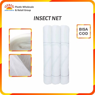 Jual Insect net lebar 1 meter - Jaring penghalang serangga greenhouse ...
